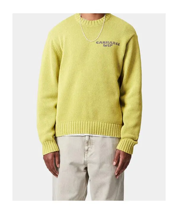 Carhartt Work In Progress Helix Sweater With Graphic Prints - Fandoghi