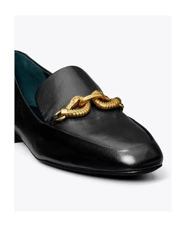 Tory Burch Jessa Loafers With Horsehead Hardware