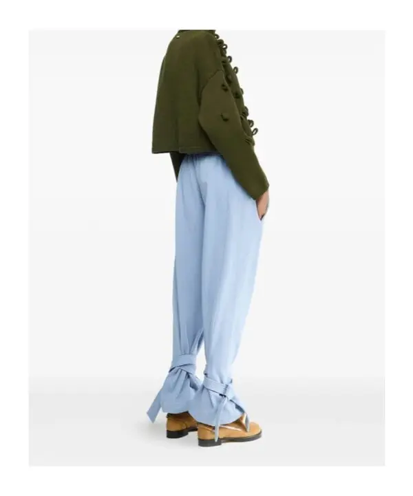 J.W.ANDERSON Tie-fastening Cotton Trousers