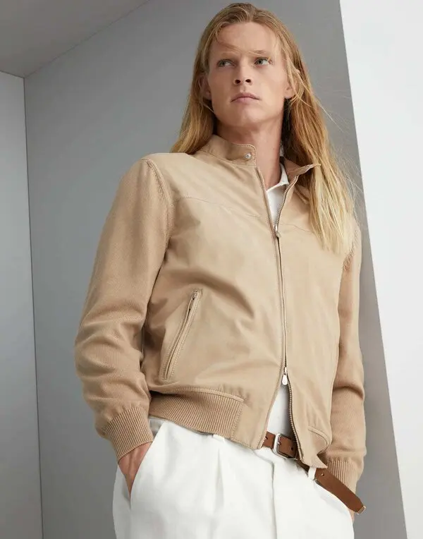 Brunello Cucinelli Panelled Zip-up Jacket
