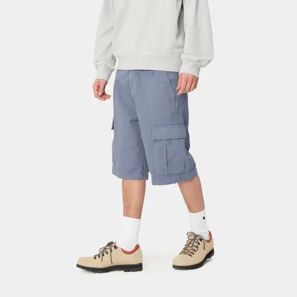 Carhartt Work In Progress Regular Cargo Shorts - Gray