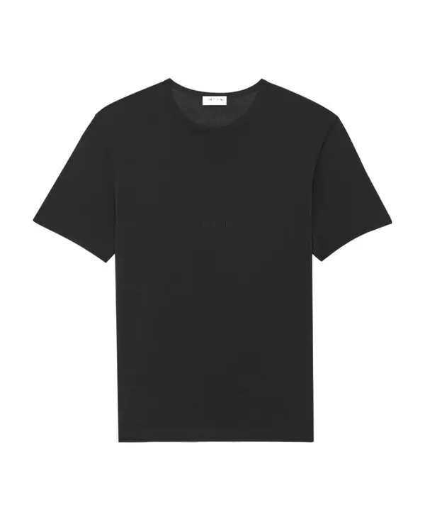 Saint Laurent Crewneck Short-sleeved T-shirt - Black