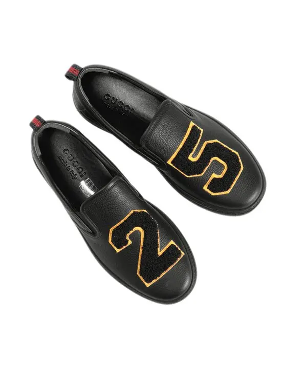 Gucci Slip-on Sneakers With Logo Detail