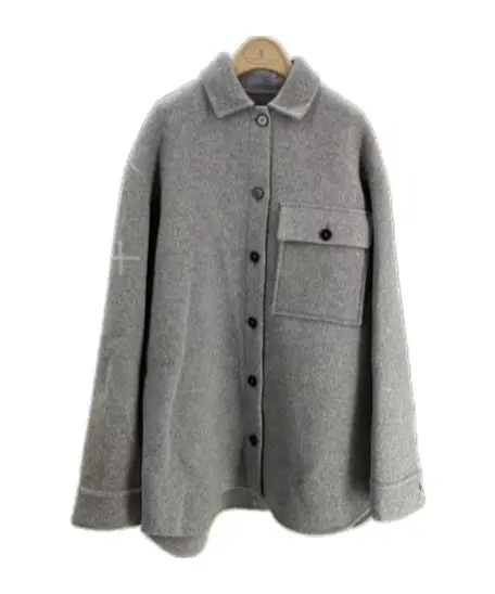 JIL SANDER Freshly Cut Wool Jacket - Grey