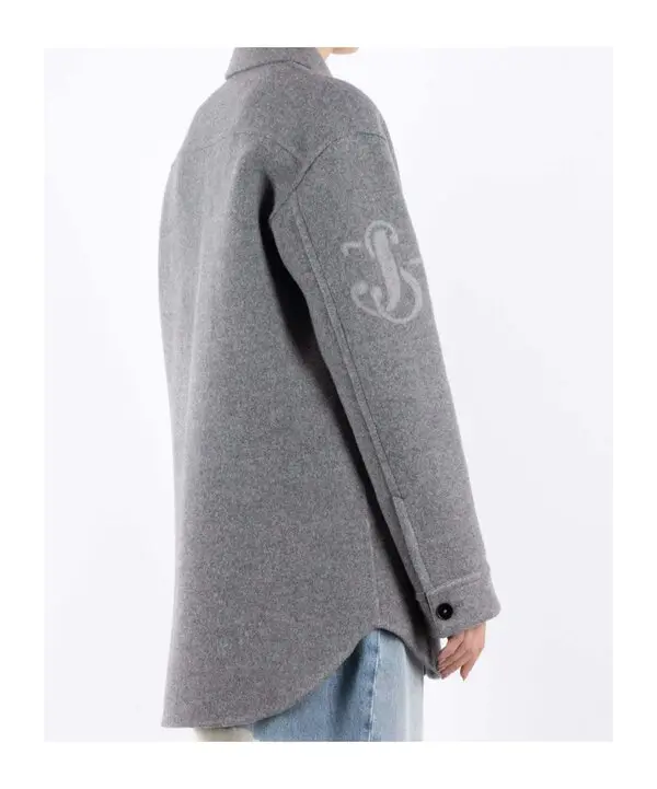 JIL SANDER Freshly Cut Wool Jacket - Grey
