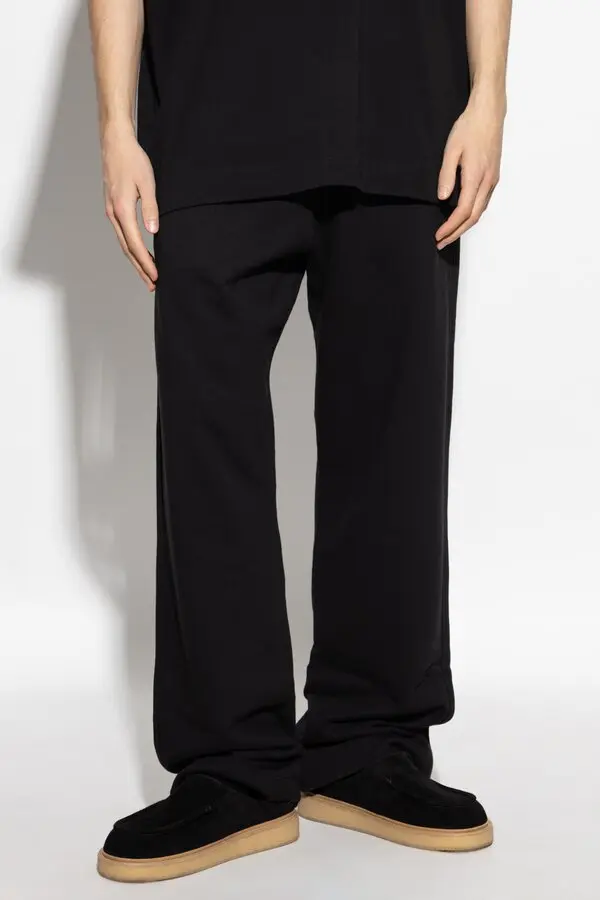 Dries Van Noten Straight-leg Track Pants - Black