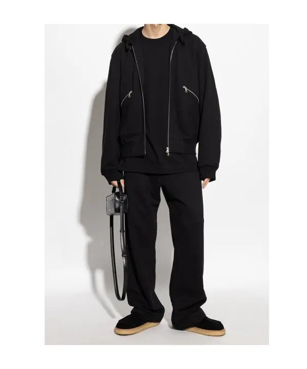 Dries Van Noten Straight-leg Track Pants - Black