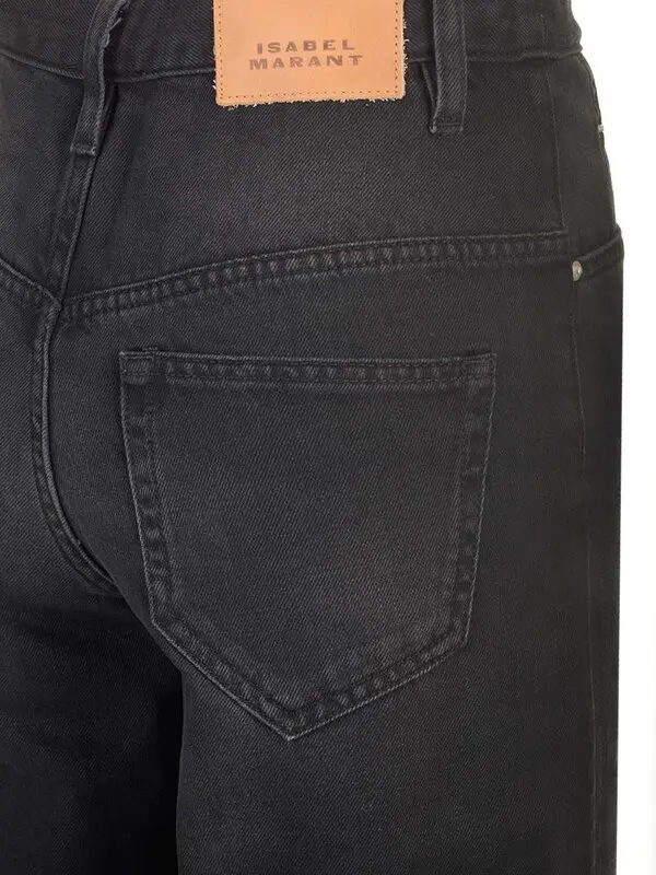 Isabel Marant Étoile Lemony Wide-leg Jeans