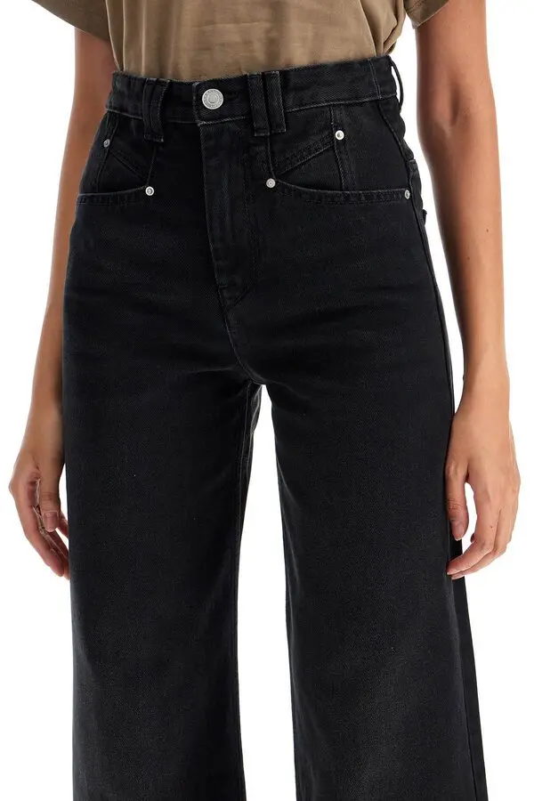 Isabel Marant Étoile Lemony Wide-leg Jeans