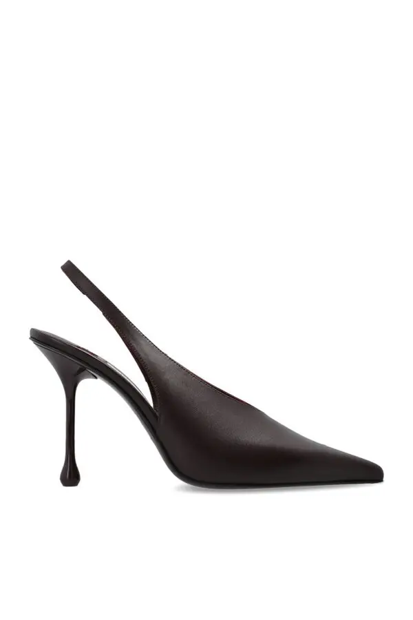 JIMMY CHOO Isa 95 Slingback Pumps - Black