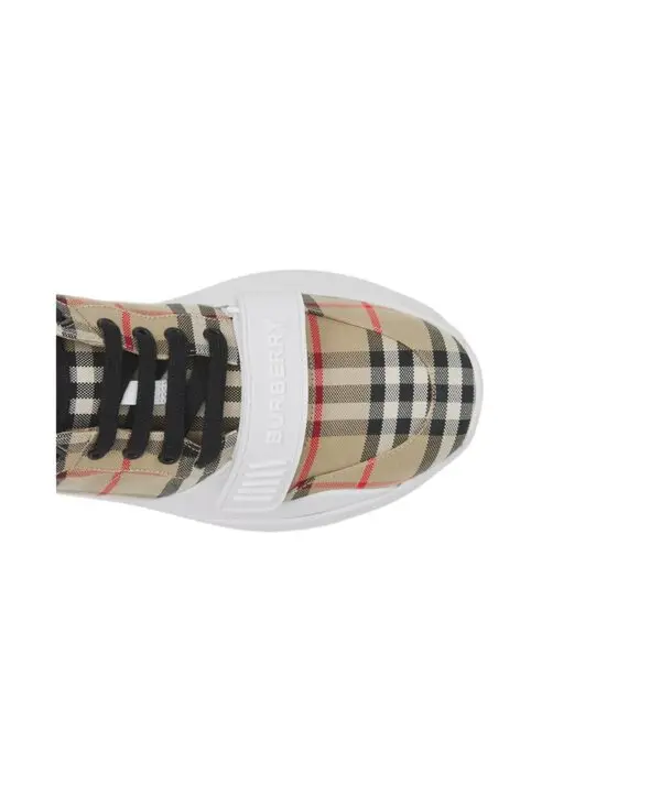 Burberry Vintage Checked Panelled Sneakers