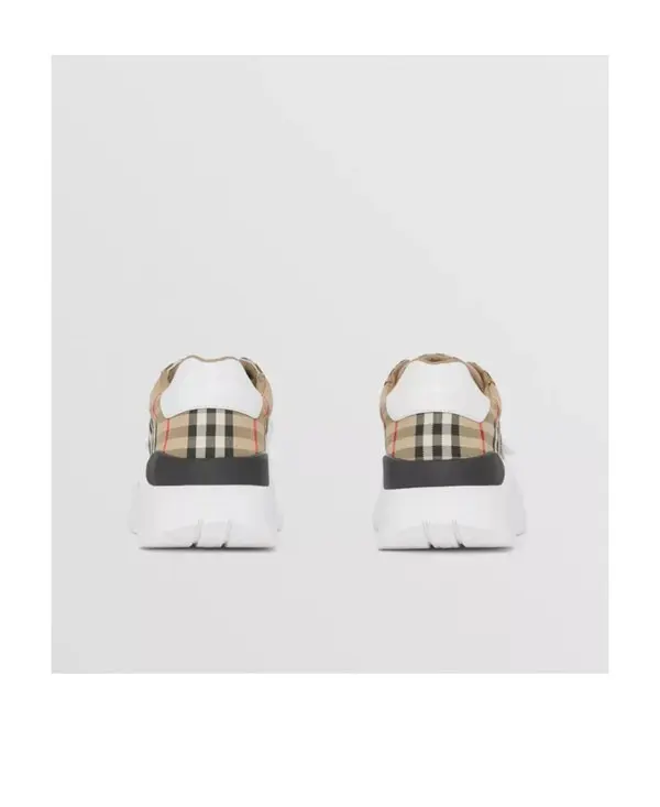 Burberry Vintage Checked Panelled Sneakers