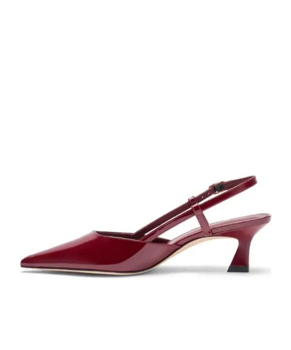 STUART WEITZMAN Vinnie 50 Slingback Sandals - Red