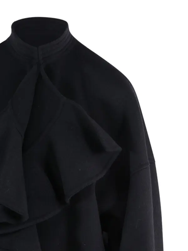 Emilio Pucci Ruffled High Neck Jacket