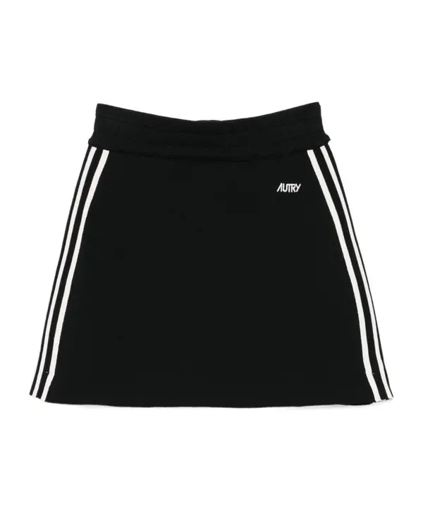 AUTRY Striped Detail Skirt