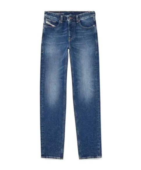 DIESEL® Straight-leg Jeans With Logo Patch