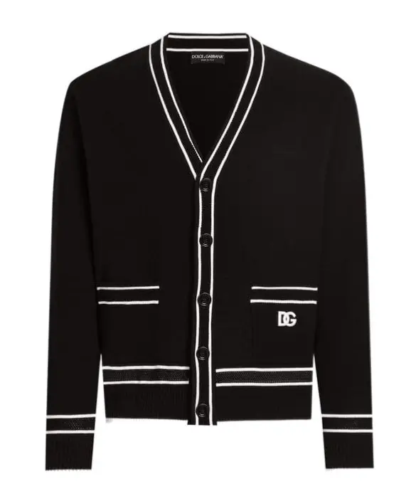 Dolce & Gabbana Cotton Piqué Cardigan