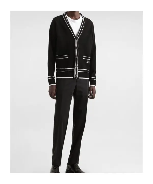 Dolce & Gabbana Cotton Piqué Cardigan
