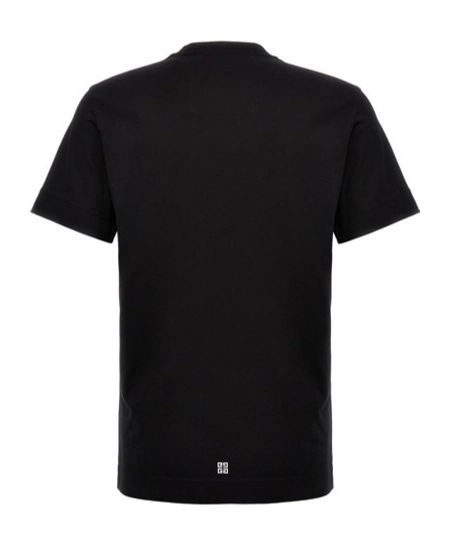 Givenchy Graphic Printed Crewneck T-shirt - Black