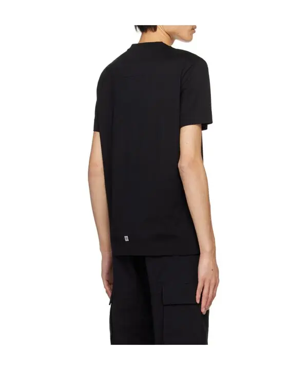 Givenchy Graphic Printed Crewneck T-shirt - Black
