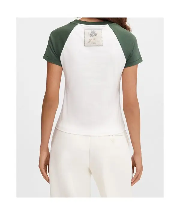 Jacquemus Short-sleeve Crewneck T-shirt With Contrast Details