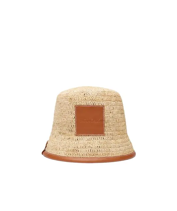 Jacquemus Le Bob Soli Bucket Hat - Nude