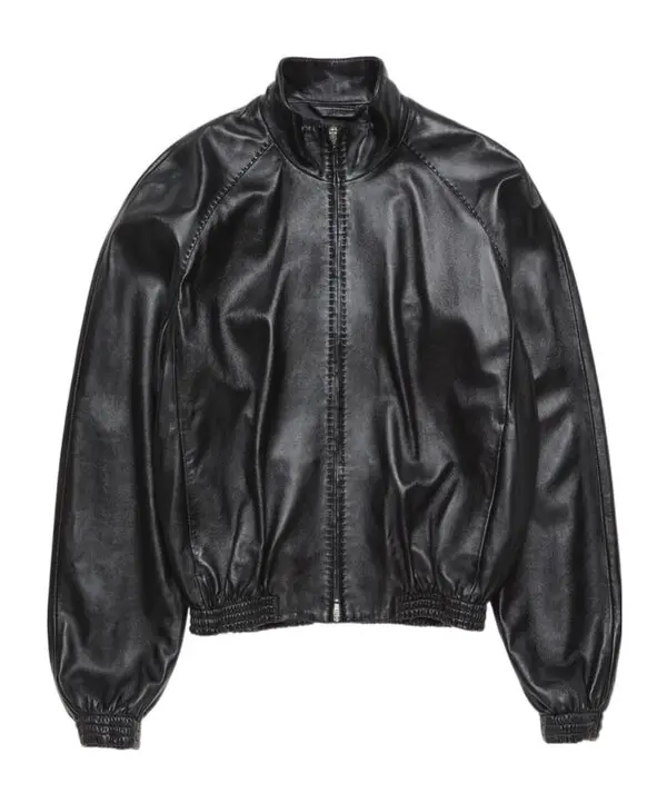 Acne Studios Leather Jacket - Black
