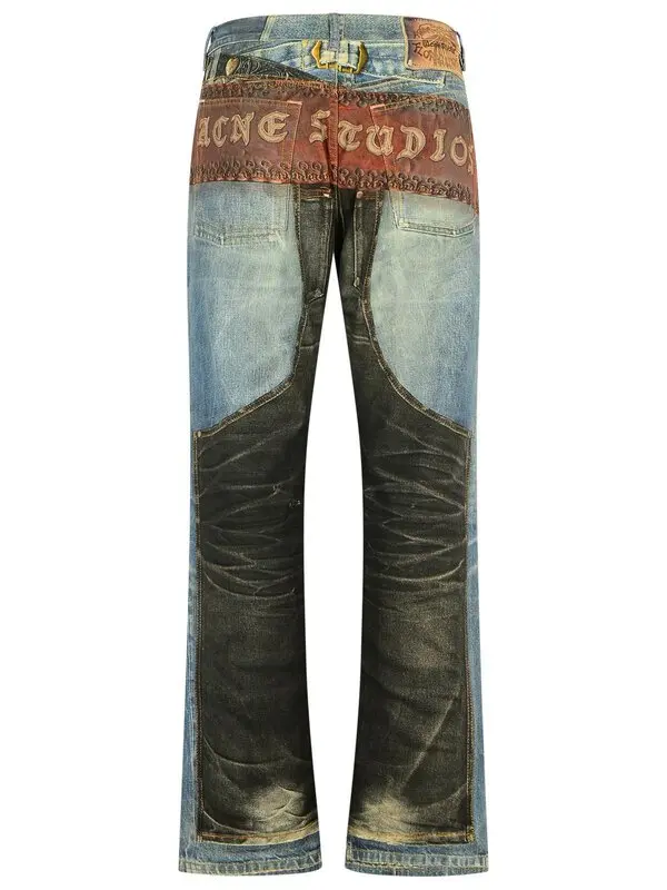 Acne Studios Trompe L'oeil Straight-leg Jeans