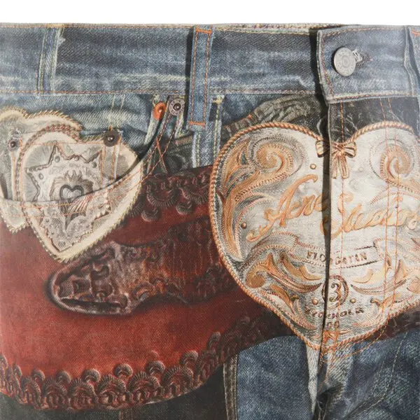 Acne Studios Trompe L'oeil Straight-leg Jeans