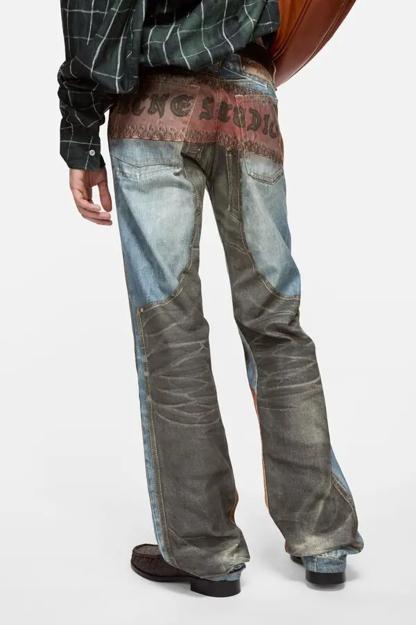 Acne Studios Trompe L'oeil Straight-leg Jeans
