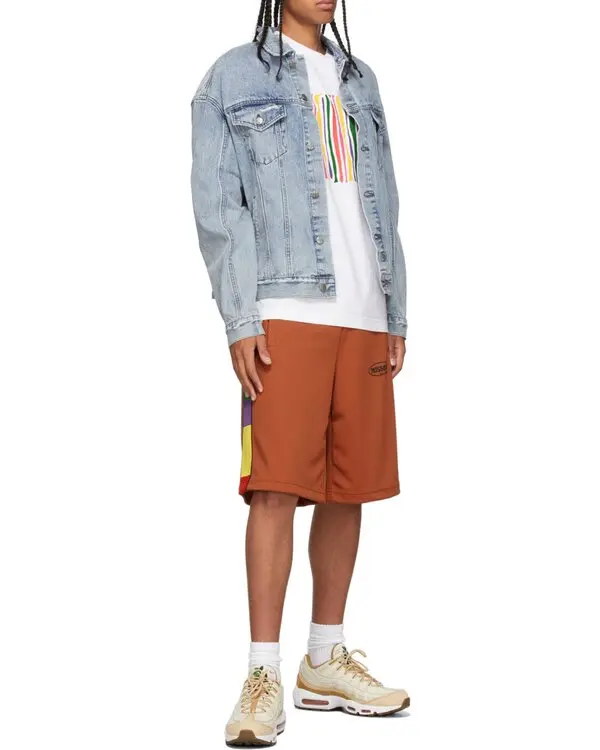 Palm Angels X Missoni Side Stripe Track Shorts