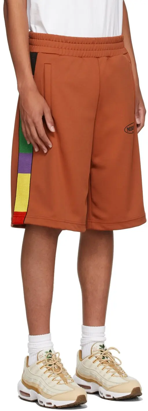 Palm Angels X Missoni Side Stripe Track Shorts