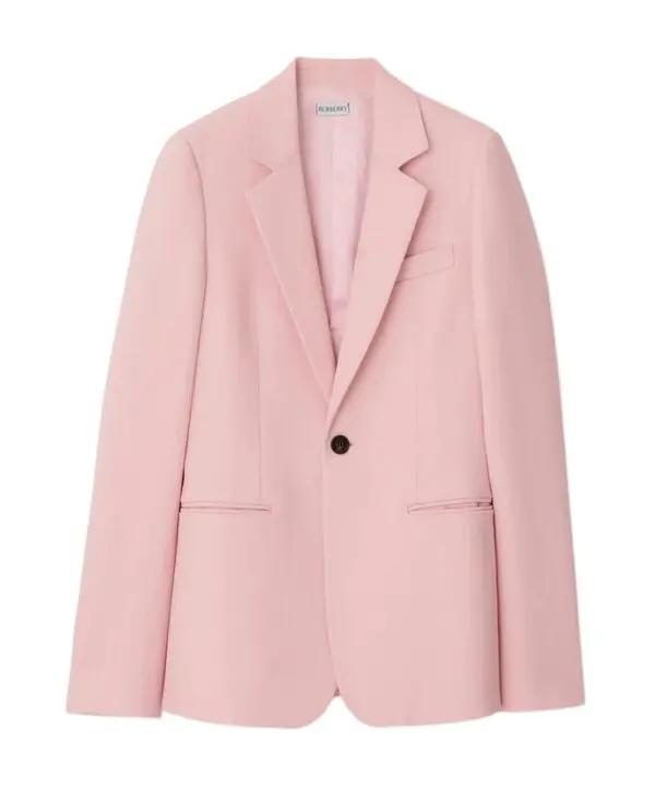 Burberry Single-breasted Tailored Blazer