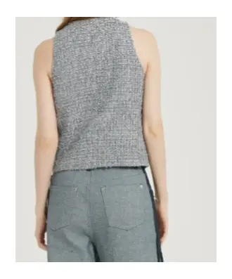Marissa Chiara V-neck Sleeveless Vest