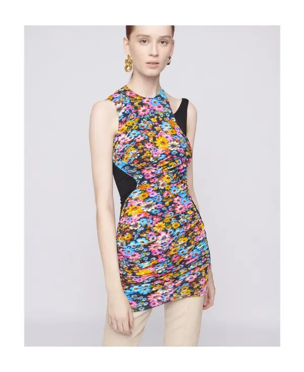Stella McCartney Melissa Floral Print Mini Dress