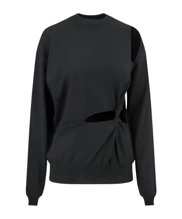 Sportmax Cut-out Crewneck Jumper