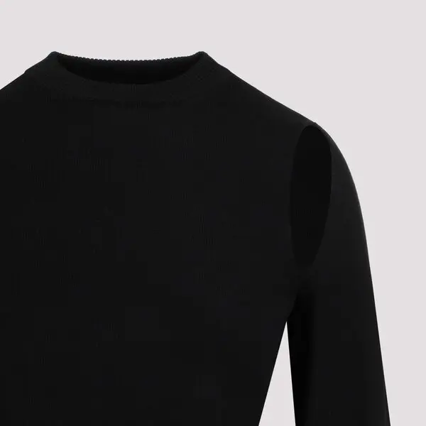 Sportmax Cut-out Crewneck Jumper