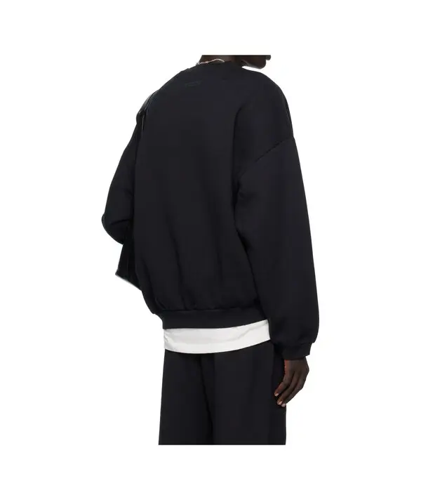 Fear Of God Logo Patch Sweatshirt - Black