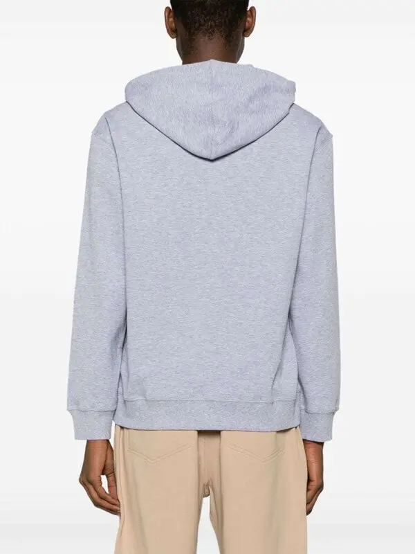 Brunello Cucinelli Mélange-effect Jersey Hoodie
