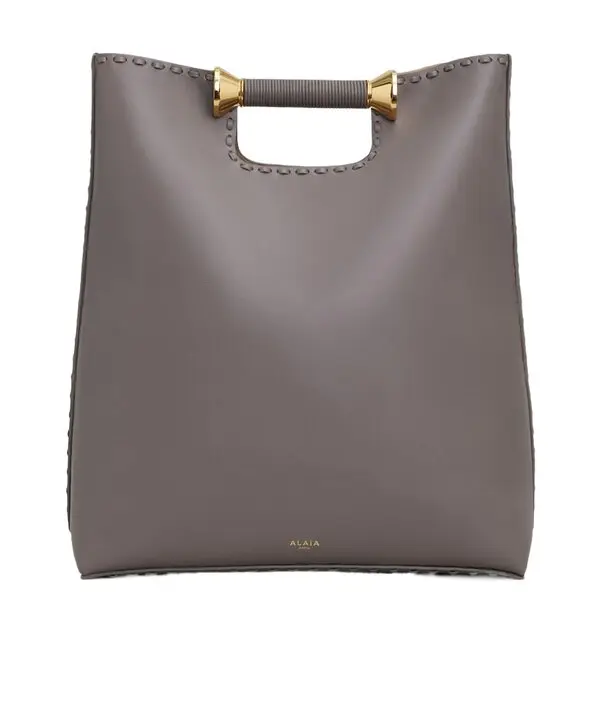 Alaïa Bobine Handbag - Brownish Grey