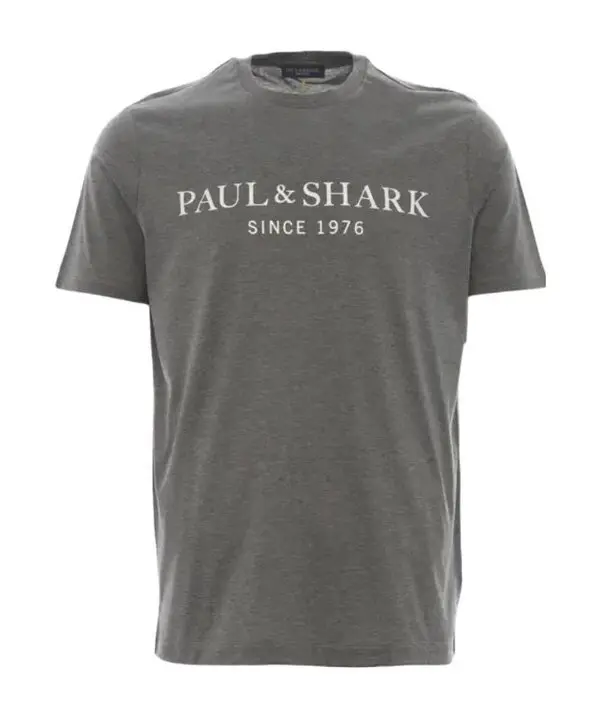 PAUL  SHARK Logo Details T-shirt