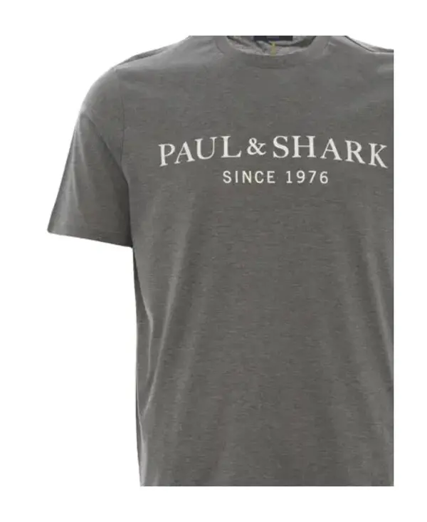PAUL  SHARK Logo Details T-shirt