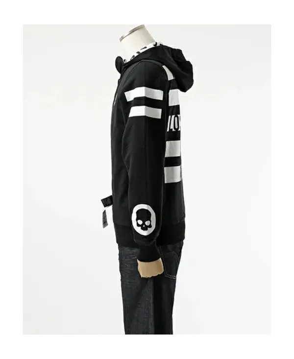 HYDROGEN Logo Casual Zip-up Hoodie