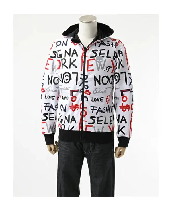 HYDROGEN Logo Casual Zip-up Hoodie
