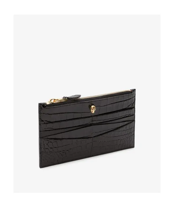 Alexander McQueen Skull Embossed Wallet