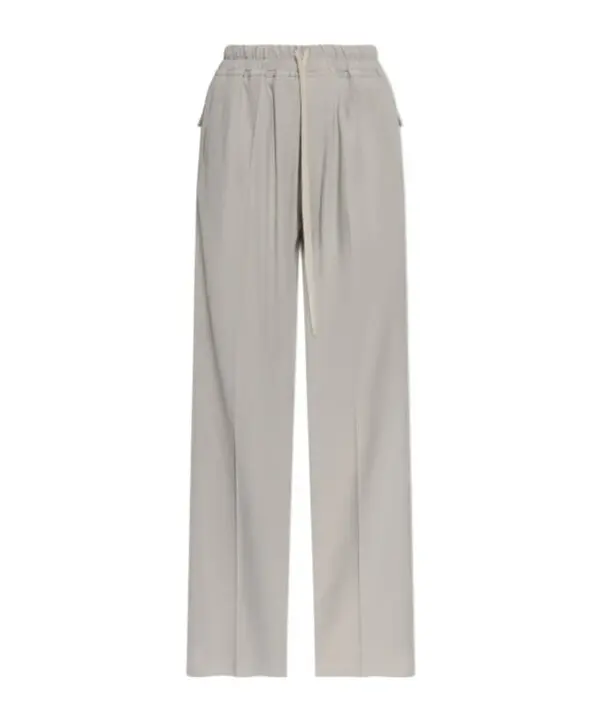 Rick Owens Drawstring Trousers - Gray