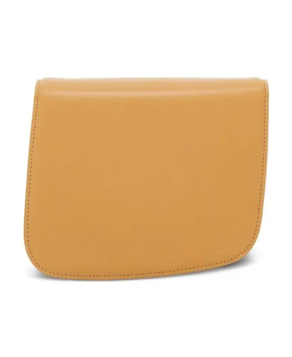 FERRAGAMO Fiamma Asymmetric Crossbody Bag - Brown
