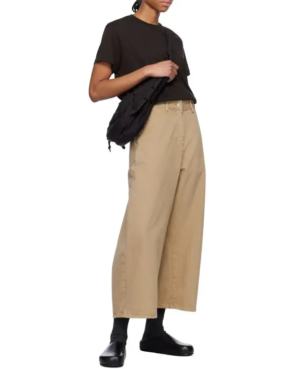 Studio Nicholson Cropped Wide-leg Jeans