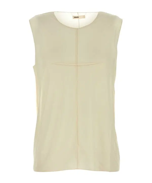 Khaite Sleeveless Crew Neck Top - No