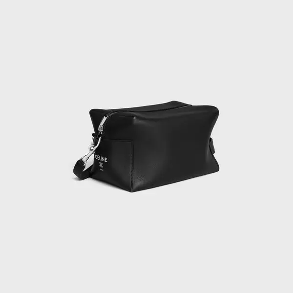 Celine Crossbody Bag In Smooth Calfskin - Black